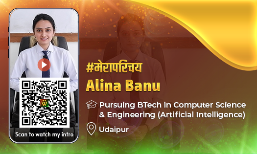 Video Introduction of Alina Banu, BTech in Computer Science & Engineering (Artificial ...