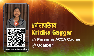 Kritika Gaggar, ACCA Course at PFC Education, Udaipur | Watch Video Introduction