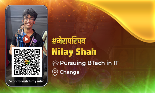 Nilay Shah, BTech in IT at Charotar University of Science and Technology, Changa | Watch Video ...