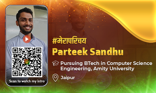 Prateek Sandhu, BTech in Computer Science Engineering at Amity ...