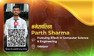 Parth Sharma, BTech in Computer Science & Engineering at Geetanjali Institute of Technical ...