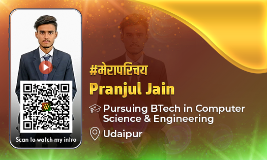 Video Introduction of Pranjul Jain, BTech in Computer Science ... Video Introduction of Pranjul Jain, BTech in Computer Science ...