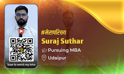 Video Introduction of Suraj Suthar, MBA from Janardan Rai Nagar ...