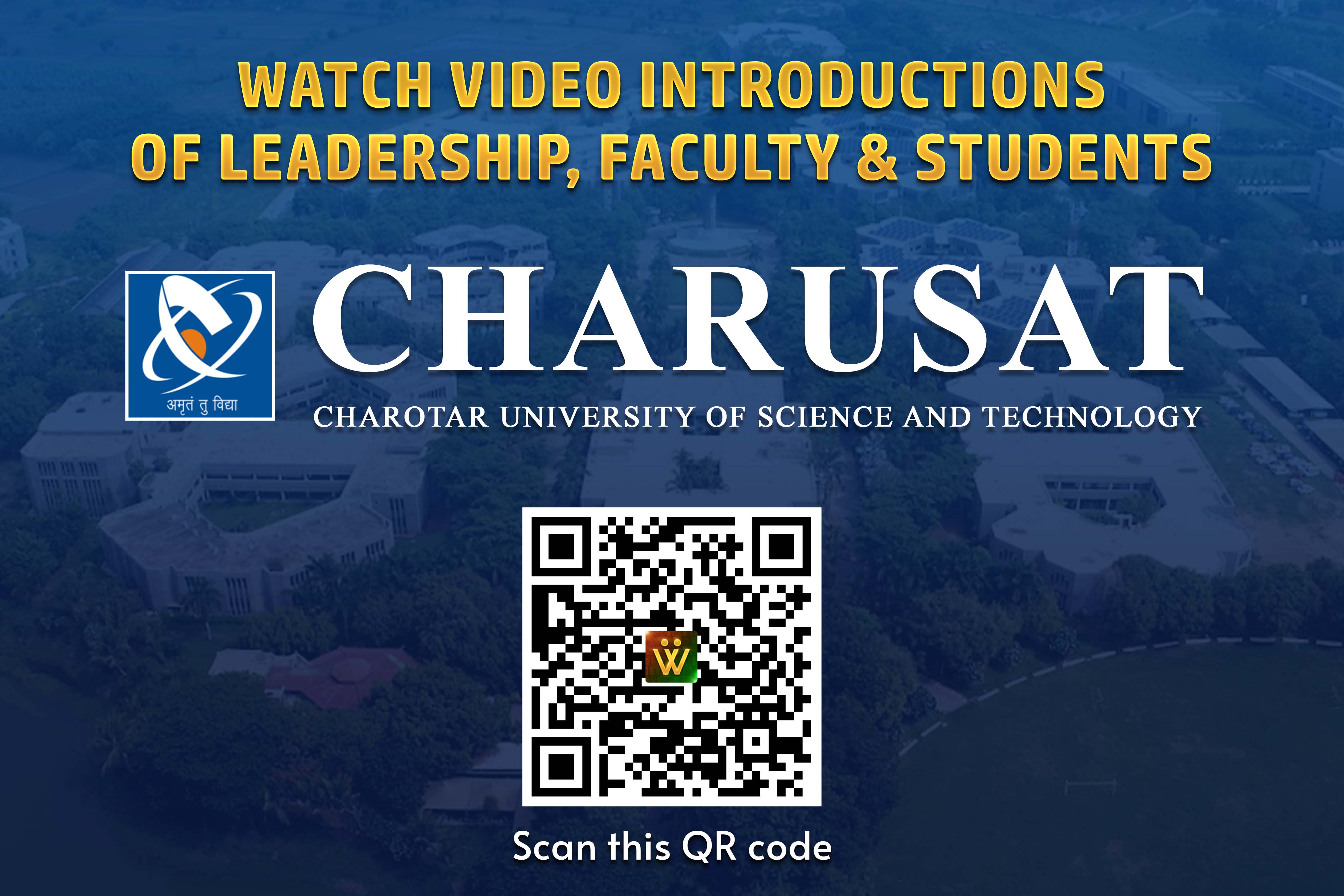 Charotar University of Science and Technology, Anand | Leadership ... Charotar University of Science and Technology, Anand | Leadership ...