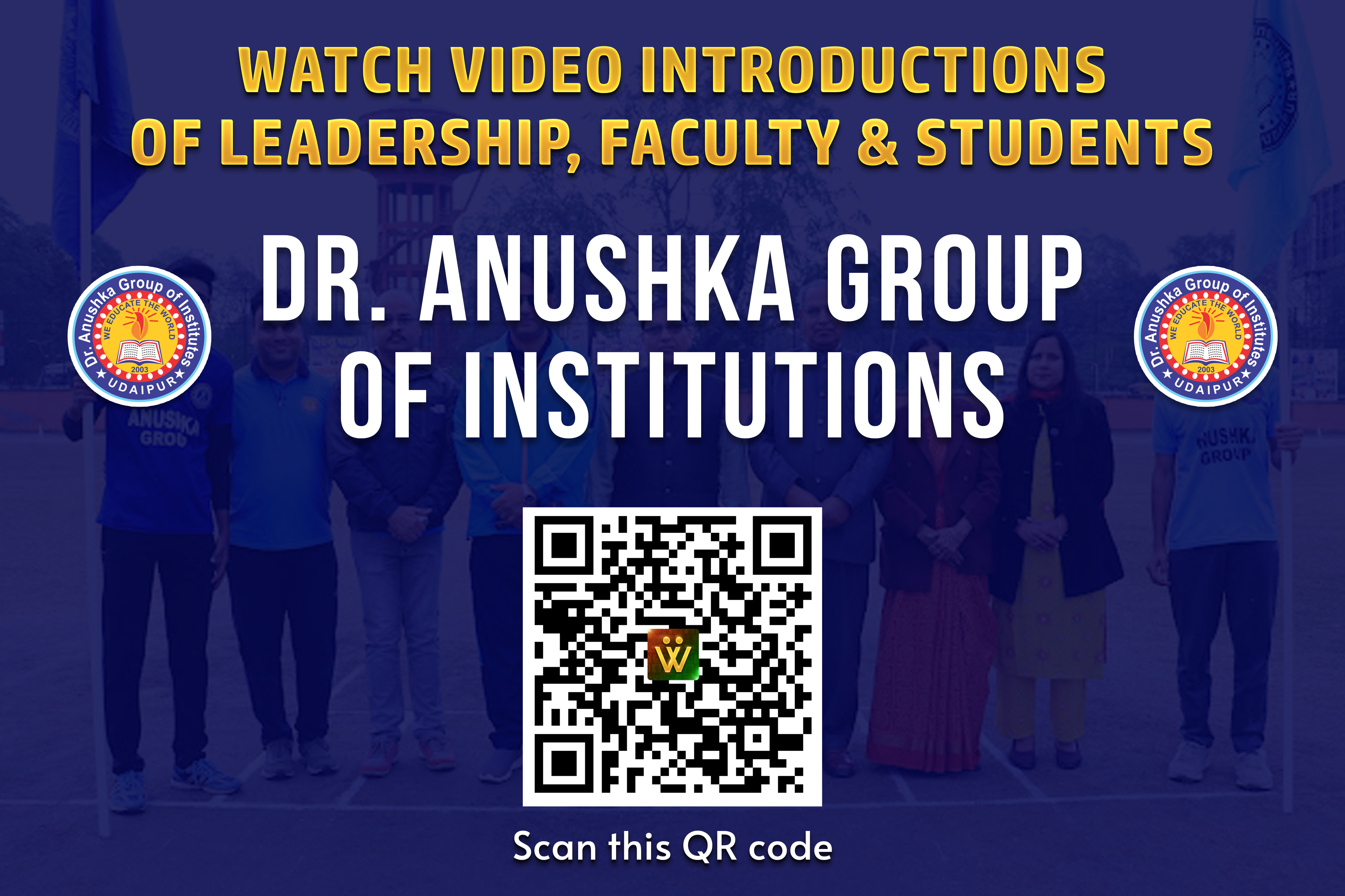 Dr. Anushka Group, Udaipur | Leadership & Faculty Intro Videos