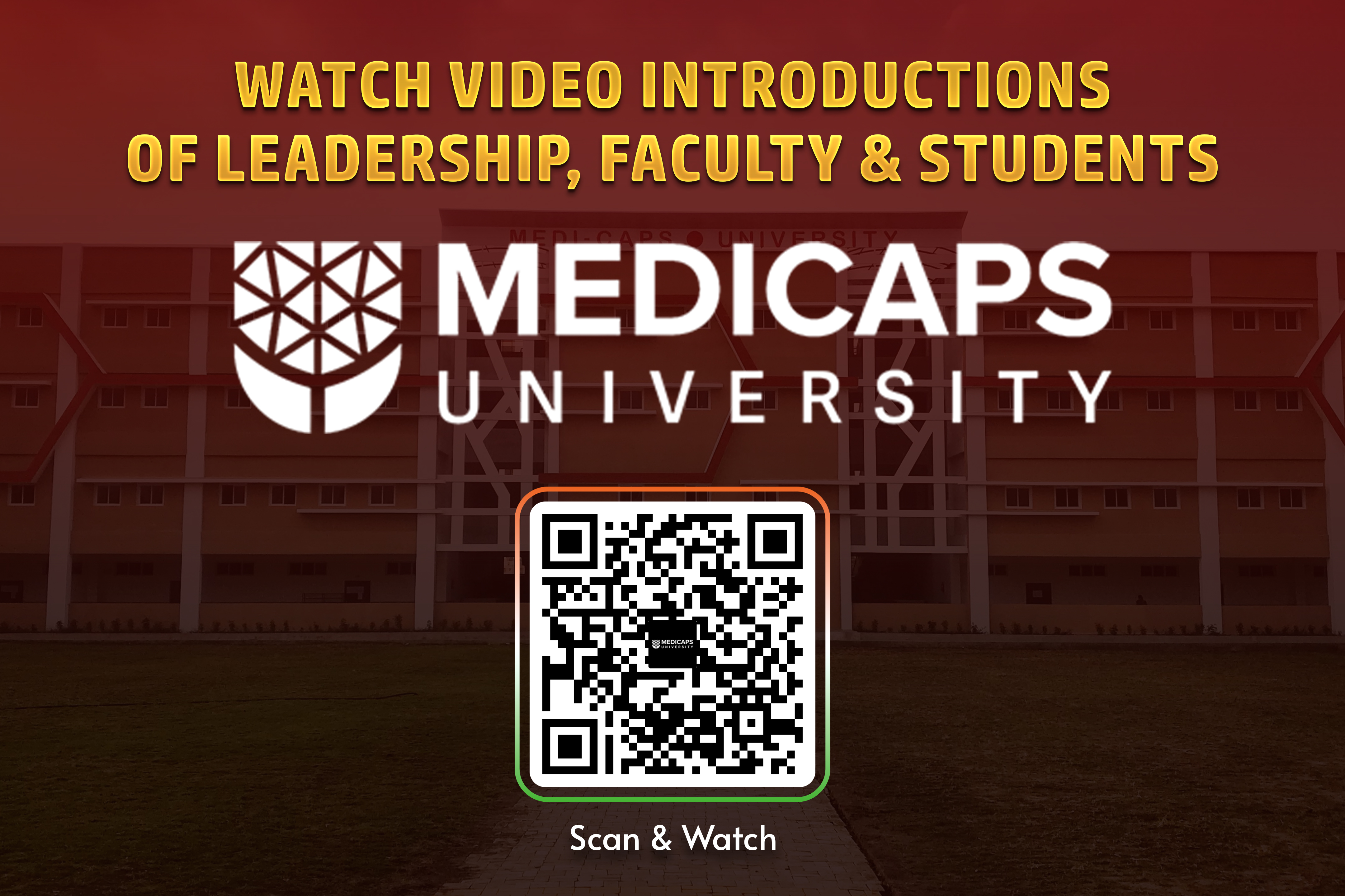 MediCaps University, Indore | Leadership & Faculty Intro Videos