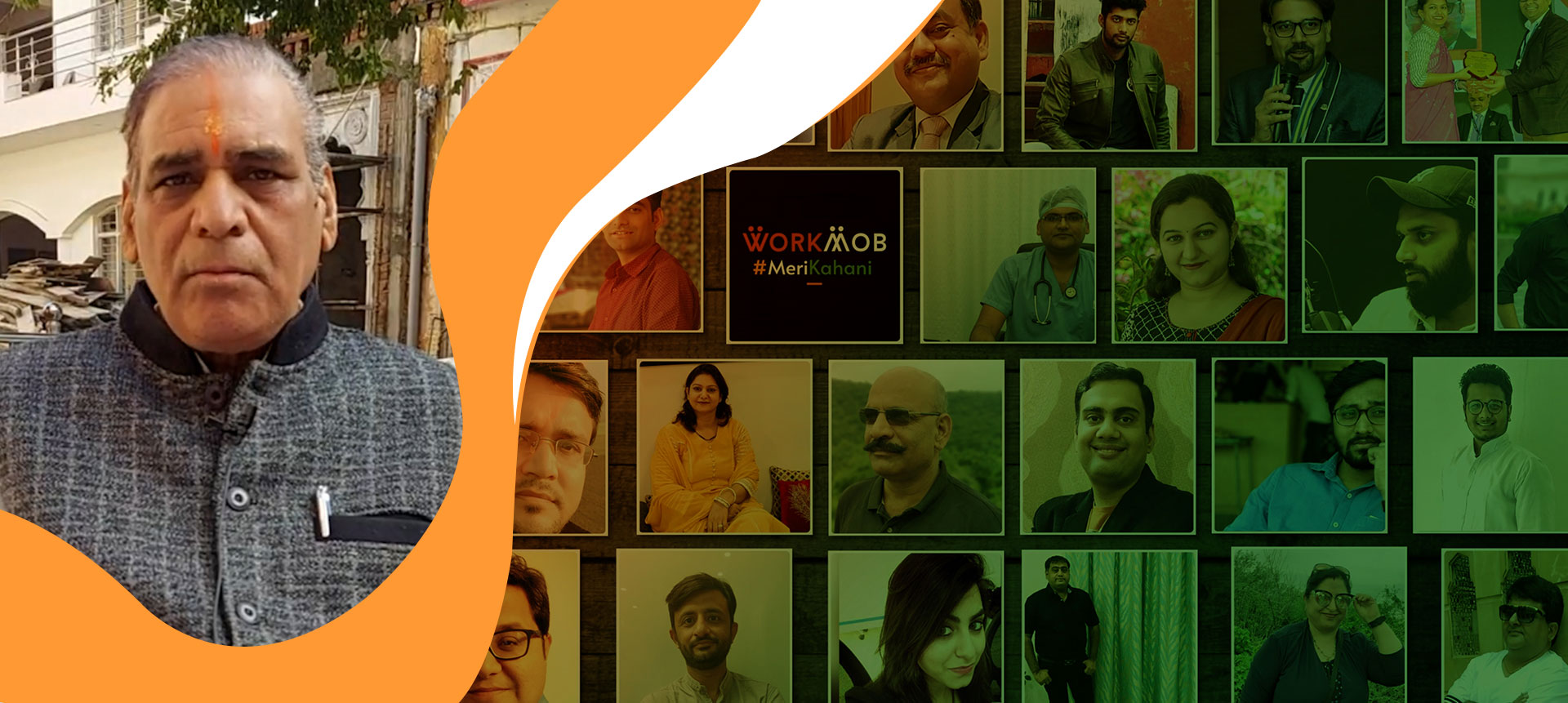 Girdhari Lal Sharma, Tirth Purohit at Brahma Ghat, Pushkar