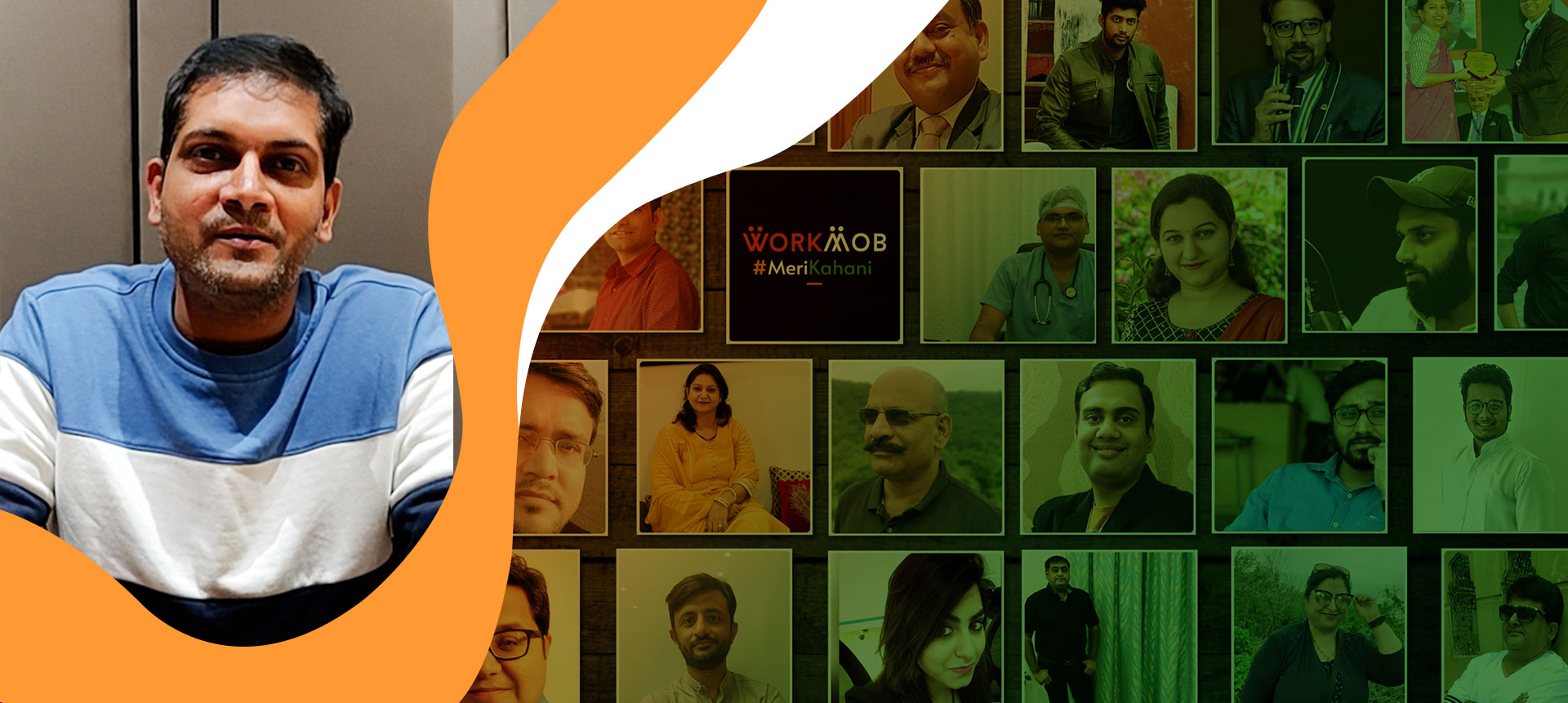 Rahul Pujari, Proprietor of Radha Krishna Dairy Products, Udaipur