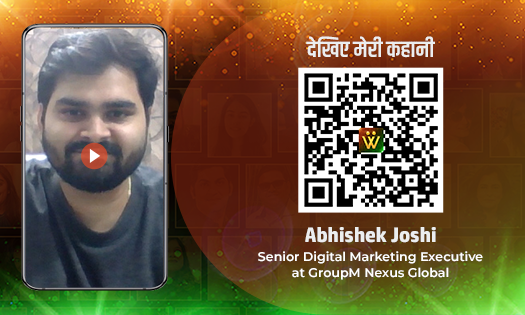 View the Story of a Digital Marketer Abhishek Joshi | Marketing Executive