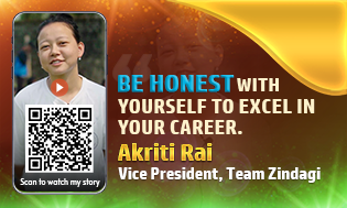 Akriti Rai, Vice President at Team Zindagi, Malbazar