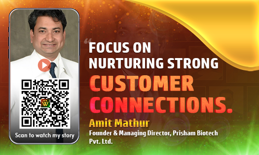Watch the Journey of Amit Mathur | Founder and MD of a Biotech Company