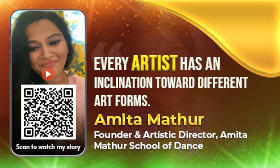 View the Story of IT Engineer & Kathak Dancer Amita Mathur