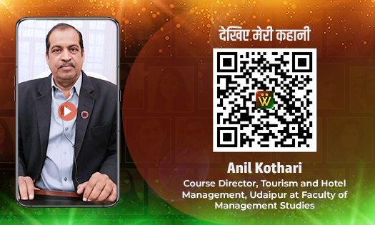 Anil Kothari, Course Director, Tourism and Hotel Management, Udaipur at ...