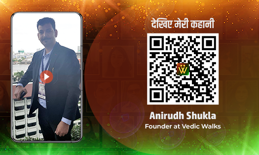 Anirudh Shukla, Founder at Vedic Walks, Jaipur Anirudh Shukla, Founder at Vedic Walks, Jaipur