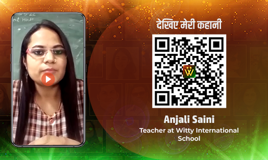 Anjali Saini, Teacher at Witty international School, Udaipur