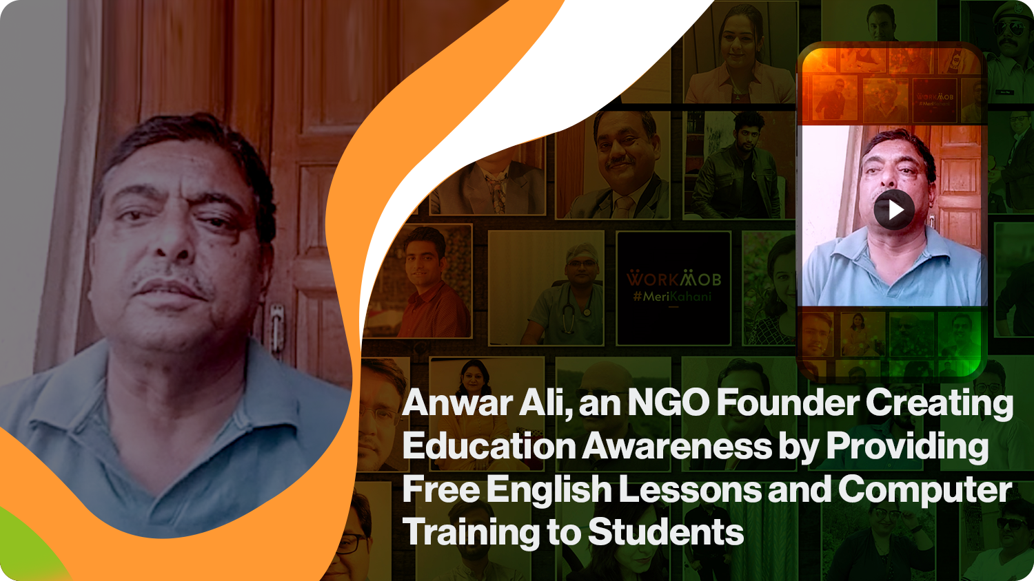 Anwar Ali, Founder of Brilliant Computer Education Society, Sikar