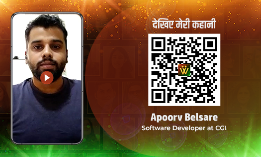Apoorv Belsare, Software Developer at CGI, Wardha