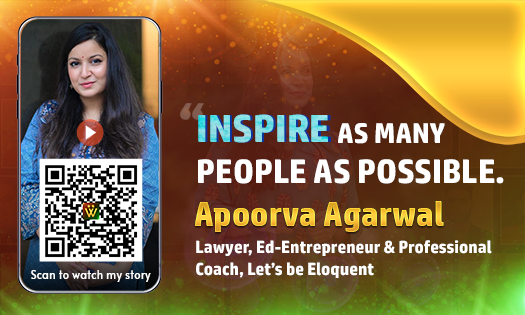 View the story of Apoorva Agarwal | Lawyer & Entrepreneur