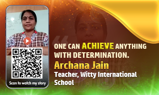 Archana Jain, Teacher at Witty International School, Udaipur