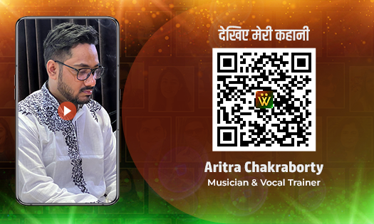 Watch the Story of a Vocalist, Musician, and teacher, Aritra Chakraborty | Classical Music