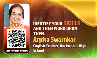 Arpita Swarnkar, Teacher at Rockwoods High School, Udaipur