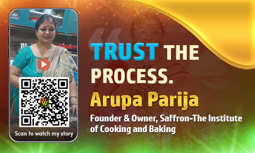Watch the story of a Chef Arupa Parija | Cooking and Baking Institute ...