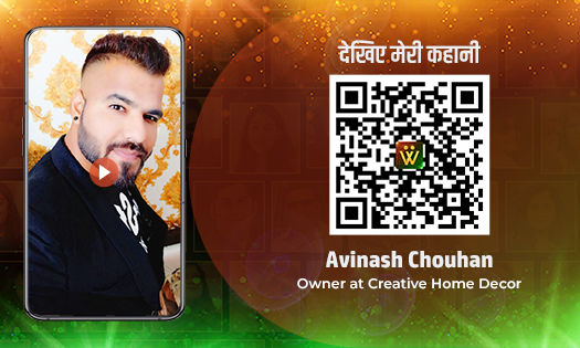 Avinash Chouhan, Owner at Creative Home Decor, Udaipur