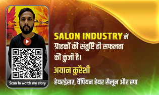 Ayan Qureshi, Hair stylist at Champion Hair Salon & Spa, Chittor