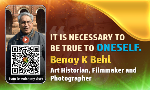 Benoy K Behl, Art Historian, Filmmaker and Photographer, Delhi