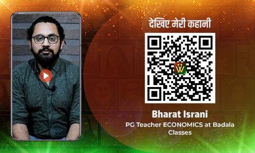 Bharat Israni, PG Teacher Economics at Badala Classes, Udaipur