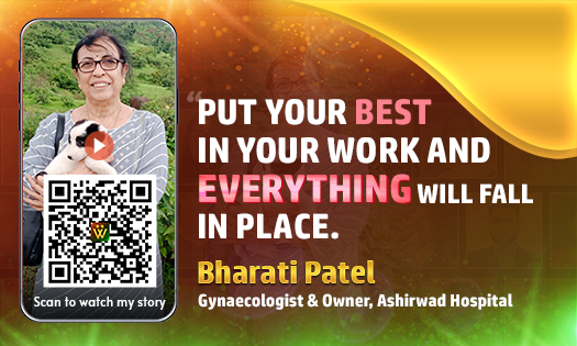 Bharati Patel, Gynaecologist at Ashirwad Hospital, Vyara