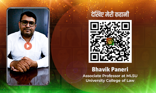 Bhavik Paneri, Associate Professor at MLSU University College of Law ...