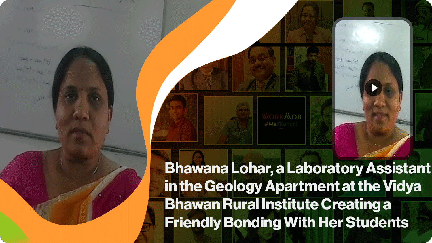 Bhawana Lohar, Lab Assistant at Vidya Bhawan Rural Institute, Udaipur