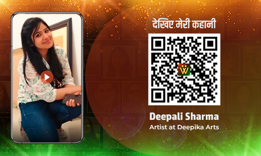 Deepali Sharma, Artist at Deepika Arts, Jaipur