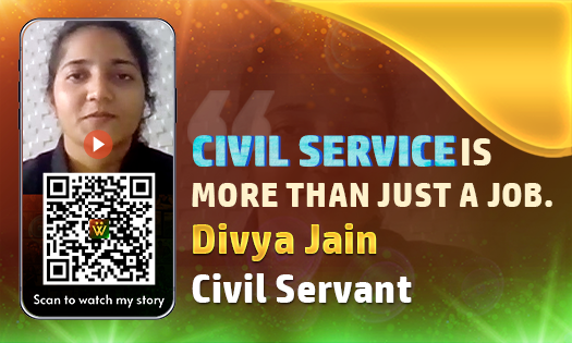 Divya Jain, Civil Servant, Pali