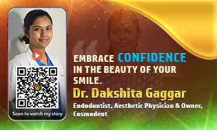 Watch the story of Endodontist & Facial Injector Dr. Dakshita Gaggar ...