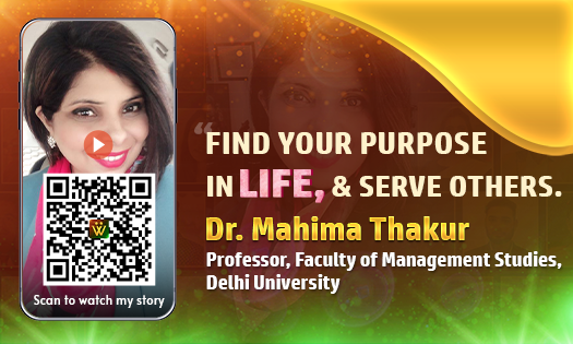 View the Story of Dr. Mahima Thakur | Psychologist and Lecturer of Business Psychology