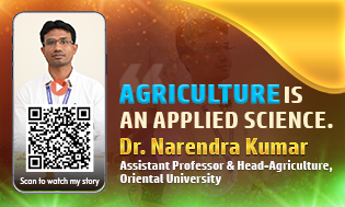 View the Story of HoD-Agriculture Dr. Narendra Kumar | Assistant Professor