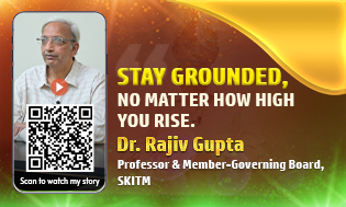 Get Inspired by Management Professor Dr. Rajiv Gupta | SKITM Governing Board Member