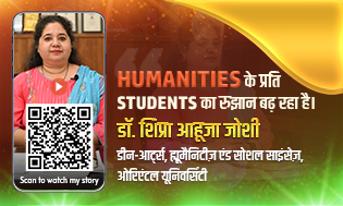 Get Inspired by Dean of Arts Faculty Dr. Shipra Ahuja Joshi | Dean- Arts & Humanities