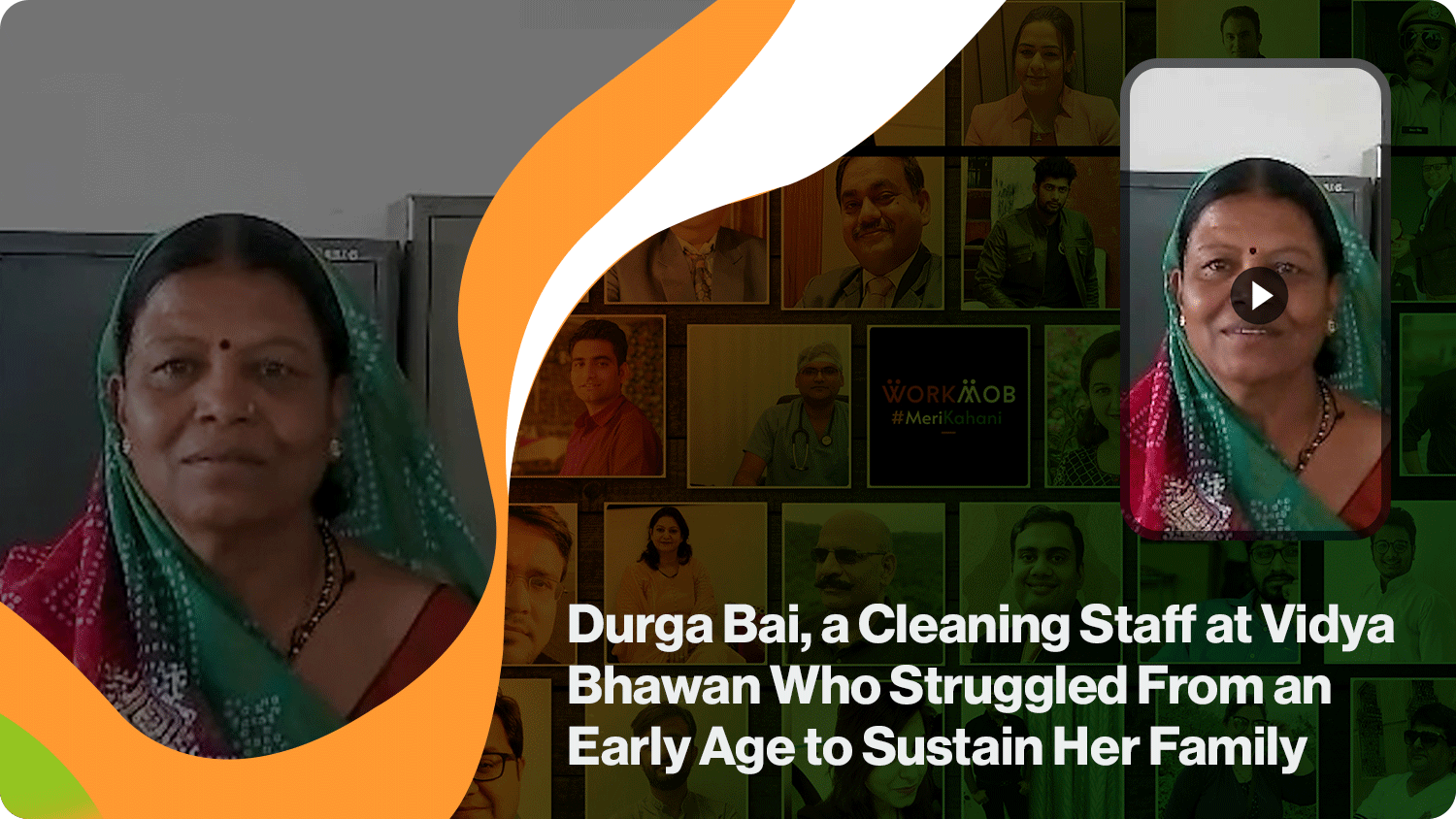 Durga Bai, Supporting Staff at Vidya Bhawan Polytechnic College, Udaipur