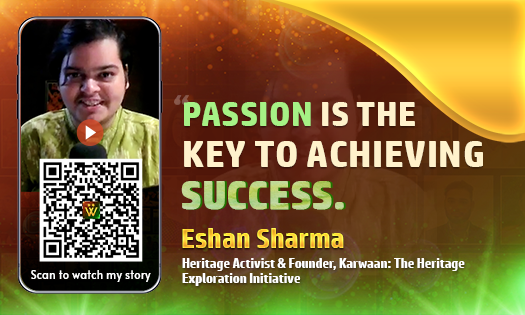 See the Story of Writer Eshan Sharma | Heritage Activist