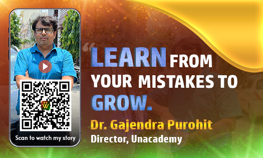 Dr. Gajendra Purohit, Author, YouTuber & Educator at Unacademy, Udaipur