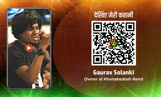 Gaurav Solanki, Owner of Khanabadosh Band, Udaipur