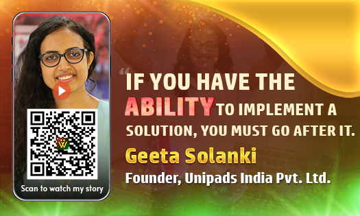 Geeta Solanki, Founder at Unipads India Pvt. Ltd., Ahmedabad