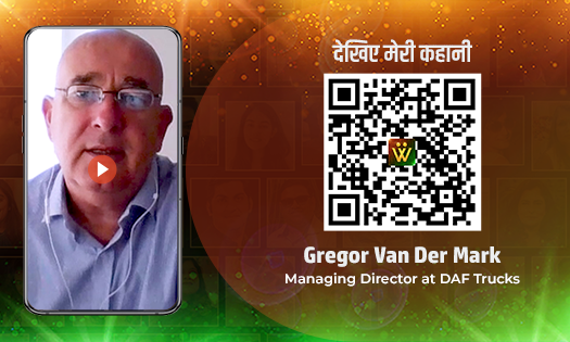 Gregor Van Der Mark, Managing Director at DAF Trucks, Istanbul