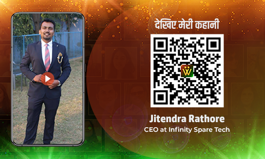 Jitendra Rathore, CEO at Infinity Spare Tech, Ahmedabad