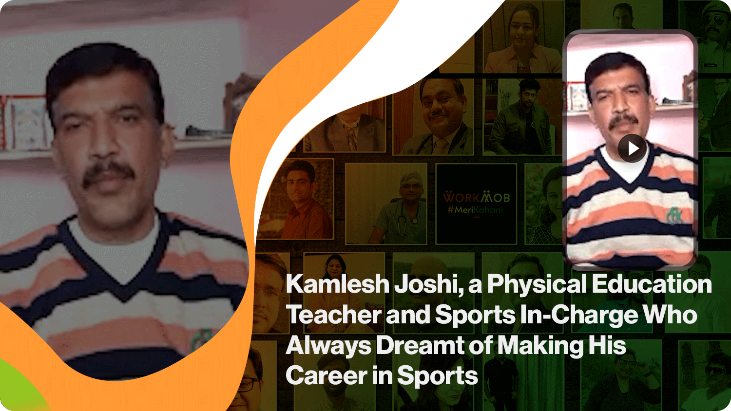 Kamlesh Joshi, Physical Teacher at Vyas Academy, Nathdwara