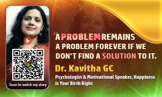 View the Story of Dr. Kavitha GC | Counselling Psycologist