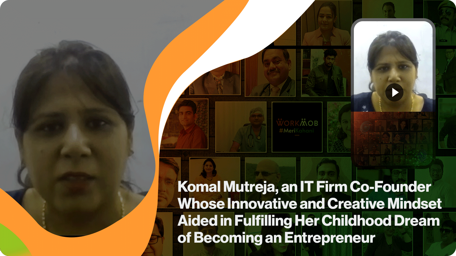 View the Story of IT Entrepreneur Komal Mutreja | Co-founder- Nanotech Soft-App IT Solution